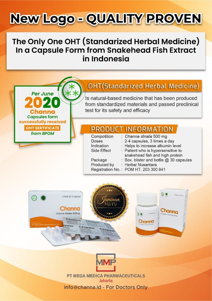 Channa: The Only OHT of Snakehead Fish Extract in a Capsule Form - Mega ...